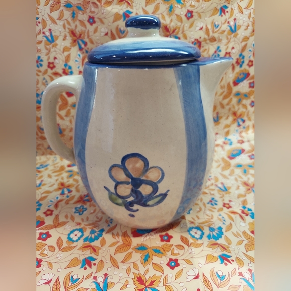 M.A. Hadley | Dining | Ma Hadley Rare Pottery Pitcher Sparrow Cloud ...